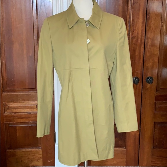 Carlisle | Jackets & Coats | Carlisle Green Coat Size 4 Euc | Poshmark